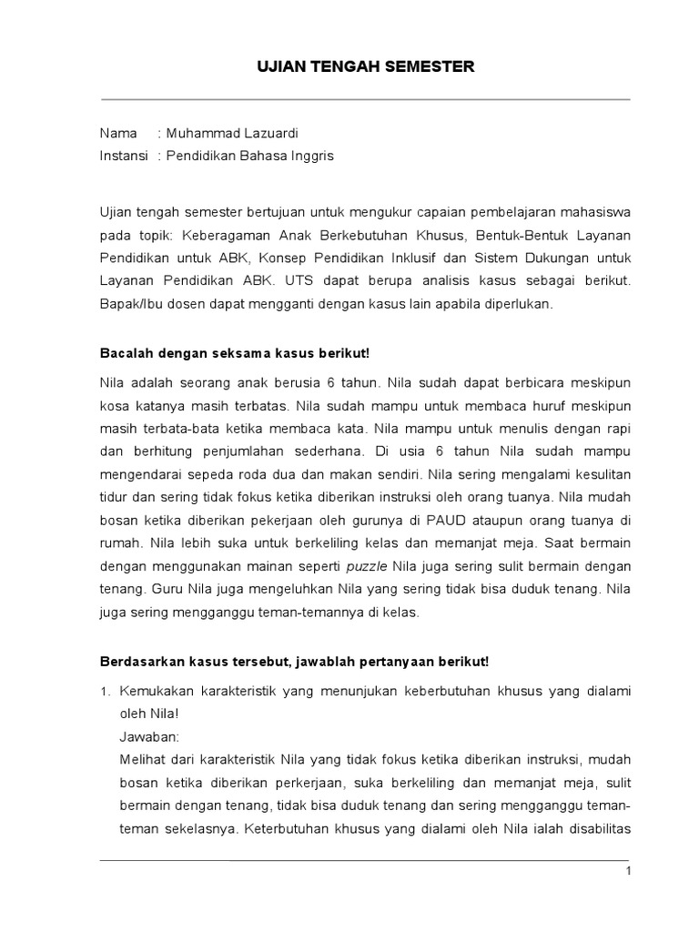 UTS Salinan | PDF