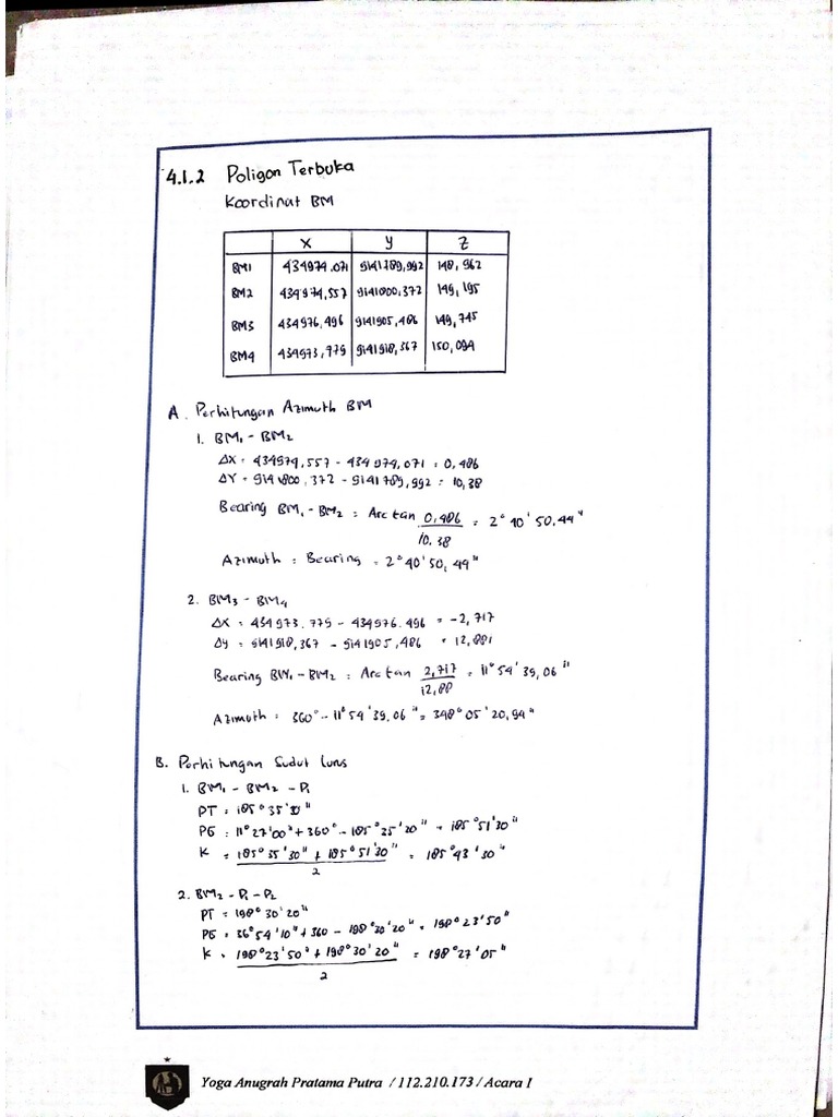 Bab 4 Poligon Terbuka | PDF