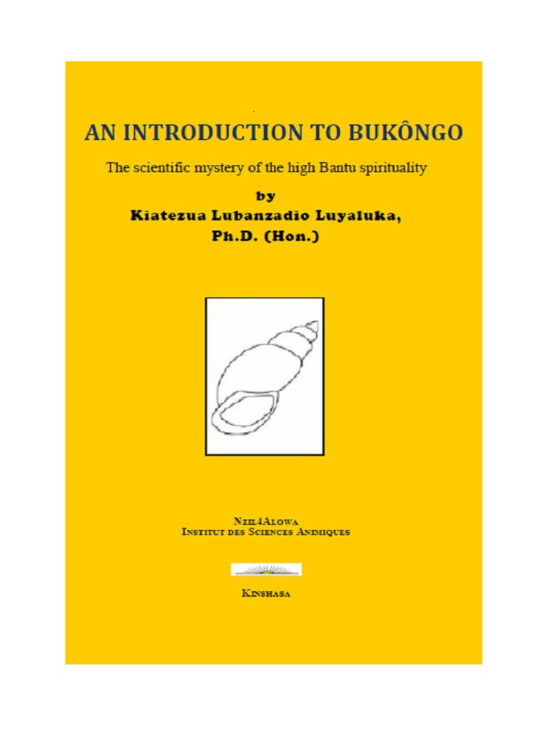 An Introduction To Bukôngo (Combined) | Download Free PDF | God | Divinity
