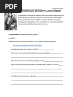 The Immortal Life of Henrietta Lacks | PDF | He La | Life Sciences