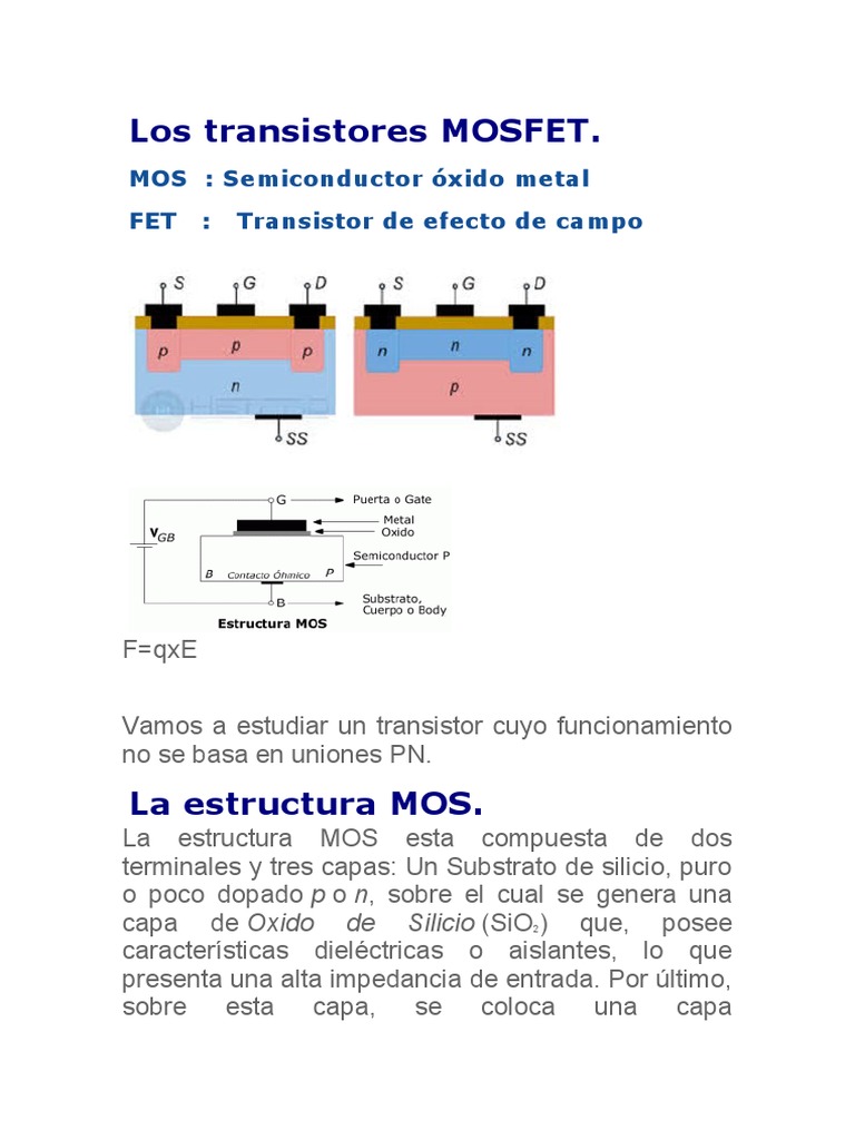 3 Mosf | PDF | Mosfet | Transistor