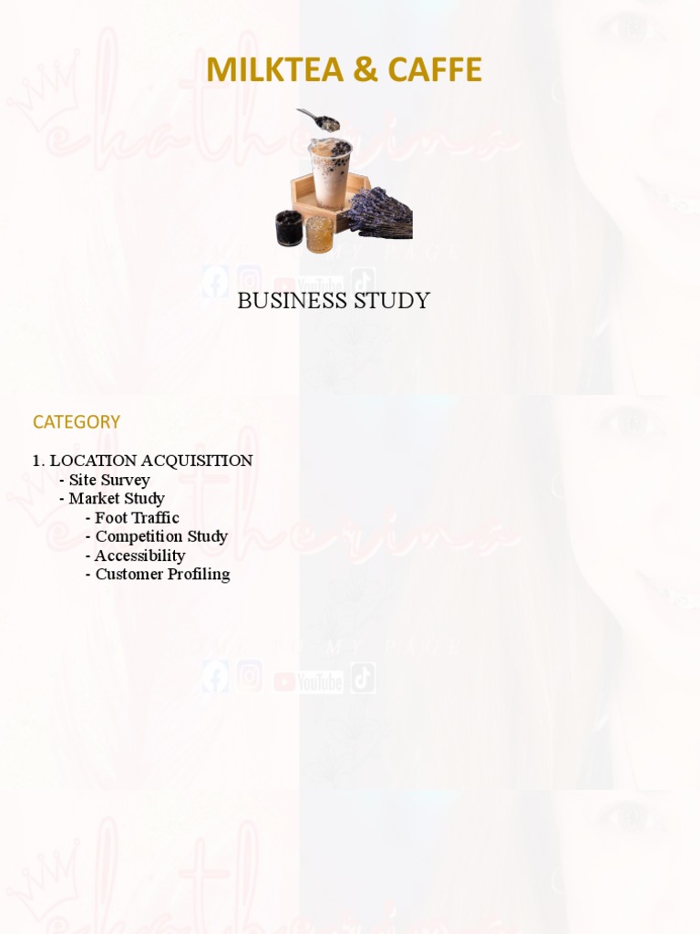 Milktea & Caffe | PDF