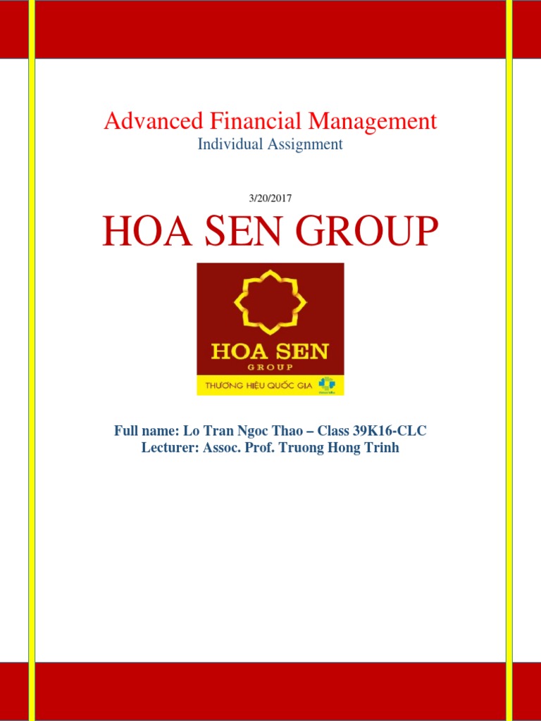 Case Study IFM Mau | PDF | Cost Of Capital | Revenue