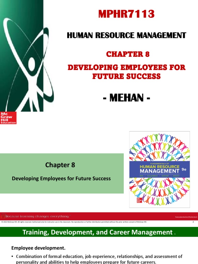 CITY-U CHAP 08 Noe - Developing Employees For Future Success (For ...