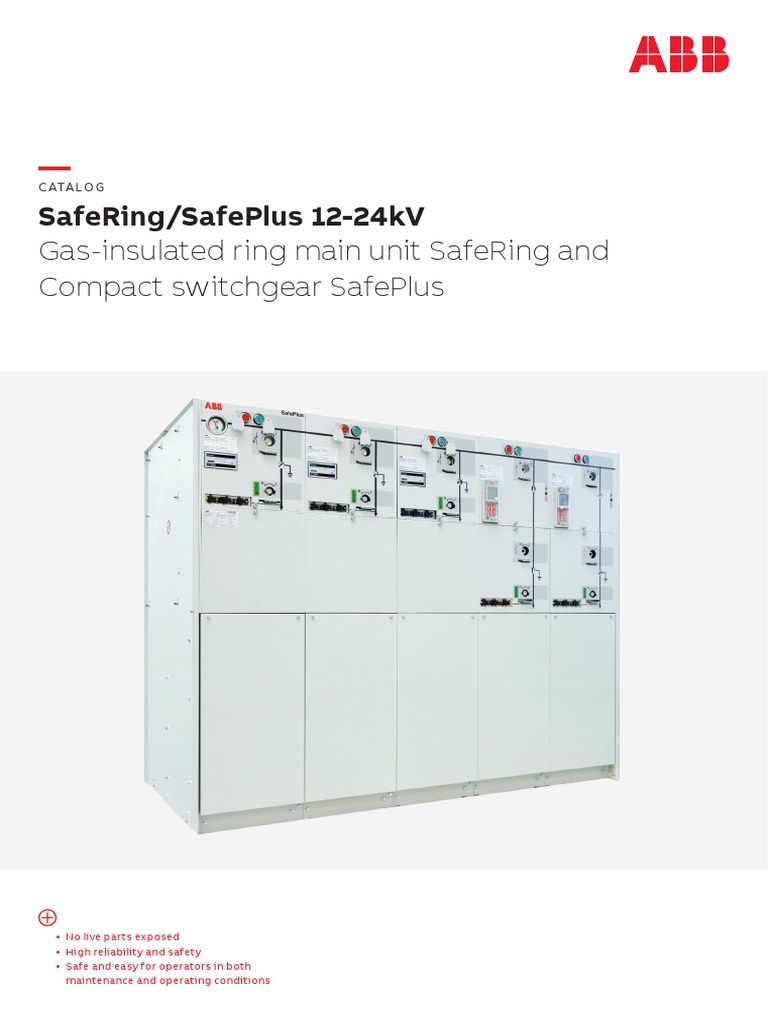 ABB RMU Product Catalogue | PDF | Electric Arc | Electrical Substation