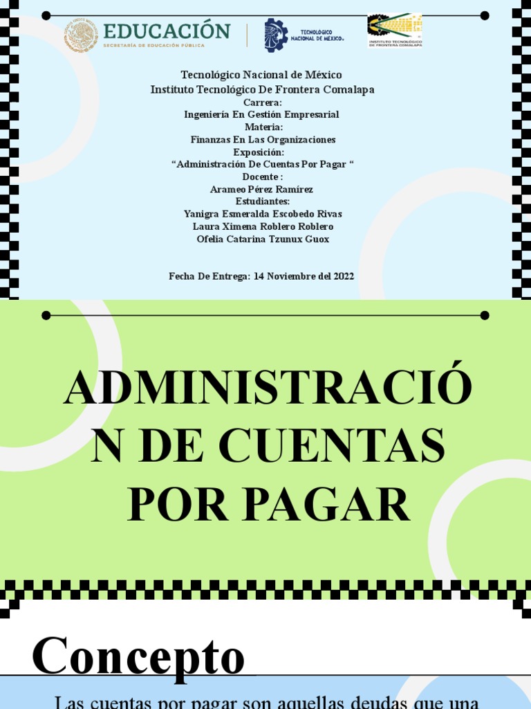 Administracion de Cuentas Por Pagar | PDF