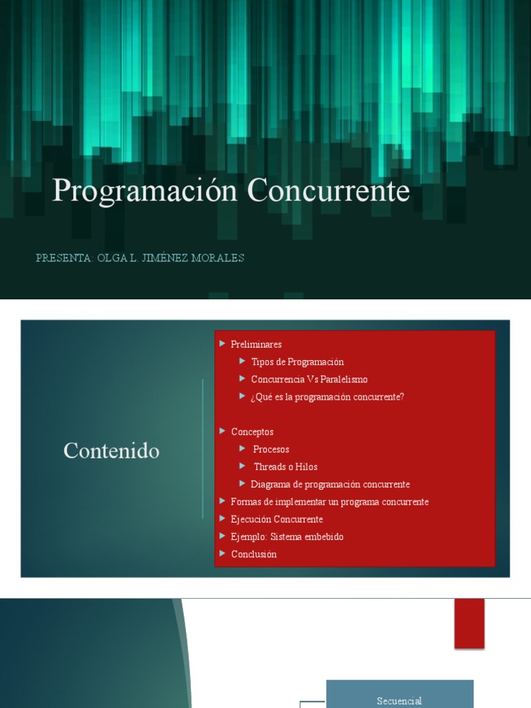 Programación Concurrente - Examen | PDF | Hilo (Computación) | Proceso (Computación)