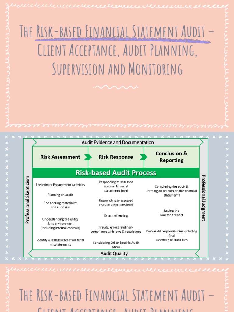 2 PDF Presentation - Risk-Based Approach | PDF | Financial Audit ...