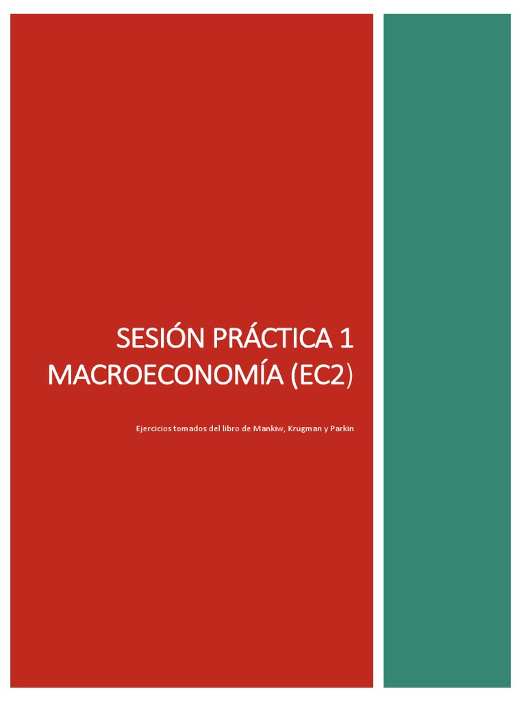 Sesión Práctica 1 - Reglas de Medición Del PBI | PDF | Producto Interno Bruto | Dólar de los ...
