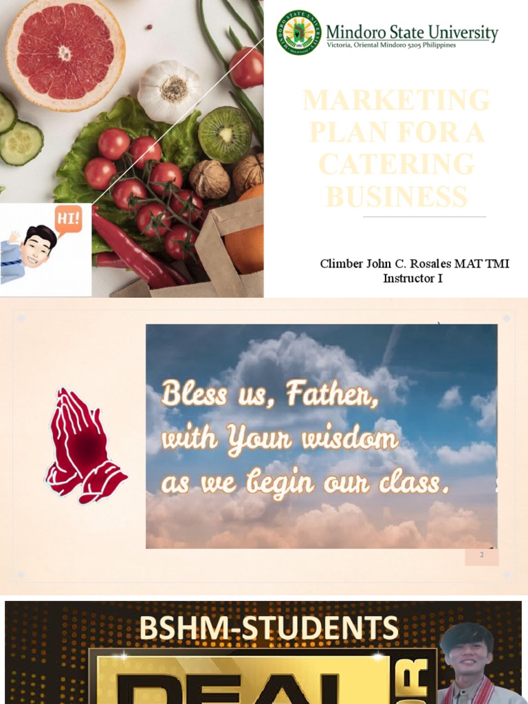 Marketing Plan For A Catering Business | PDF | Marketing | Brand