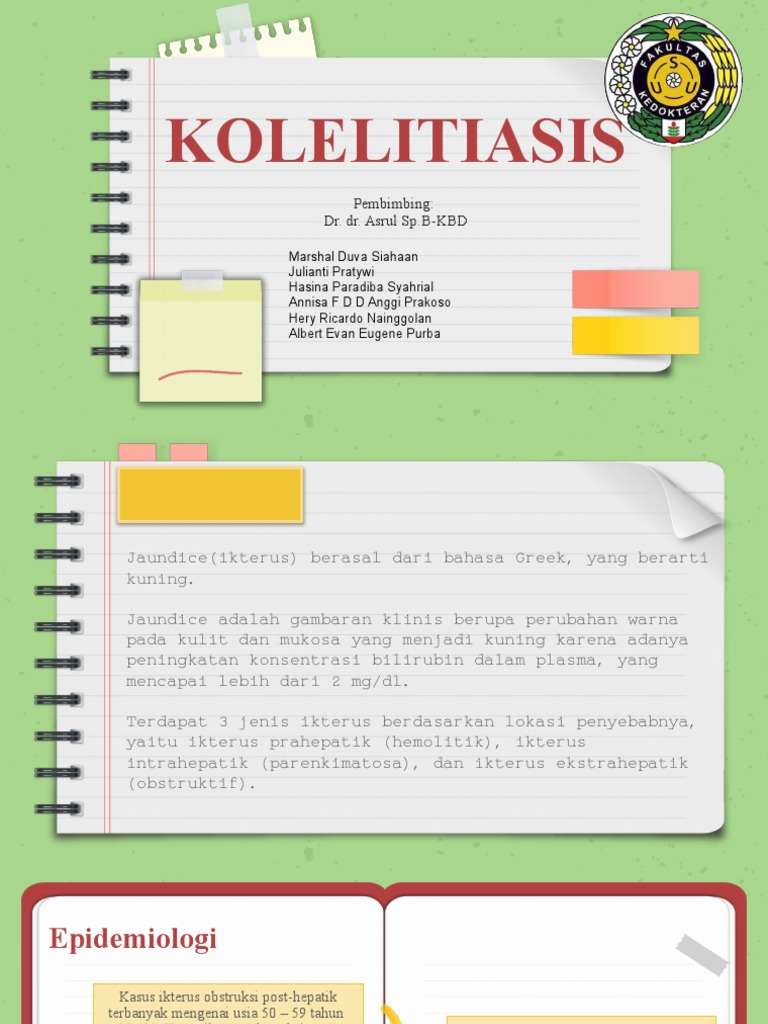 BST Jaundice-Kolelitiasis Kel. P1 2 | PDF
