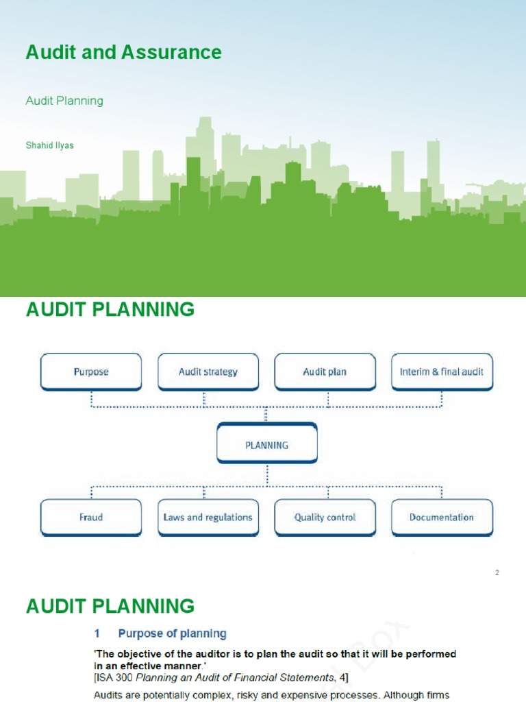 Audit Planning | PDF