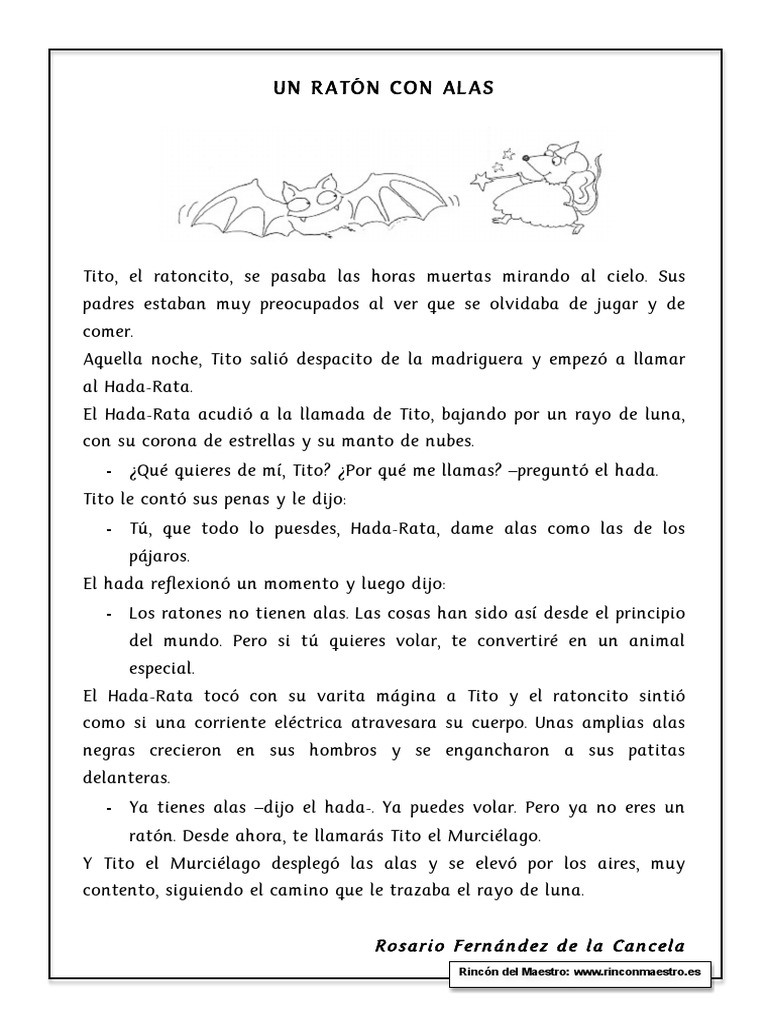 15 Un Ratón Con Alas | PDF