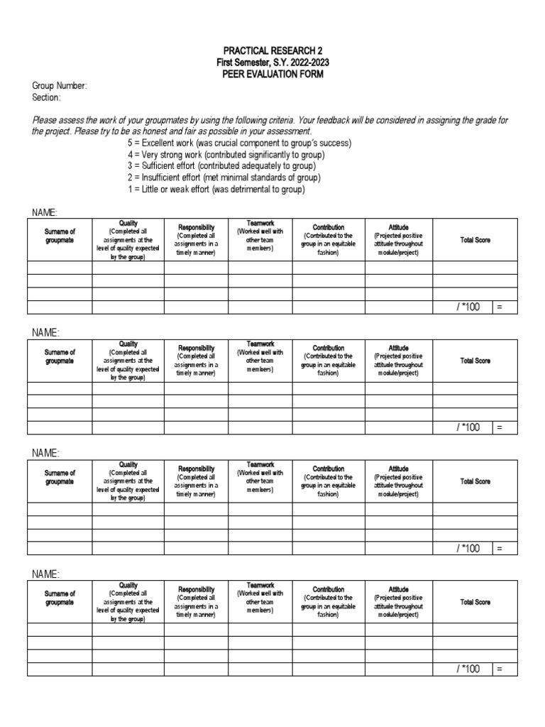 PR2 Peer Eval | PDF | Evaluation
