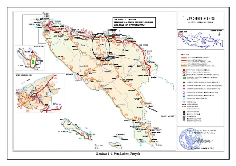 Peta Lokasi Proyek | PDF