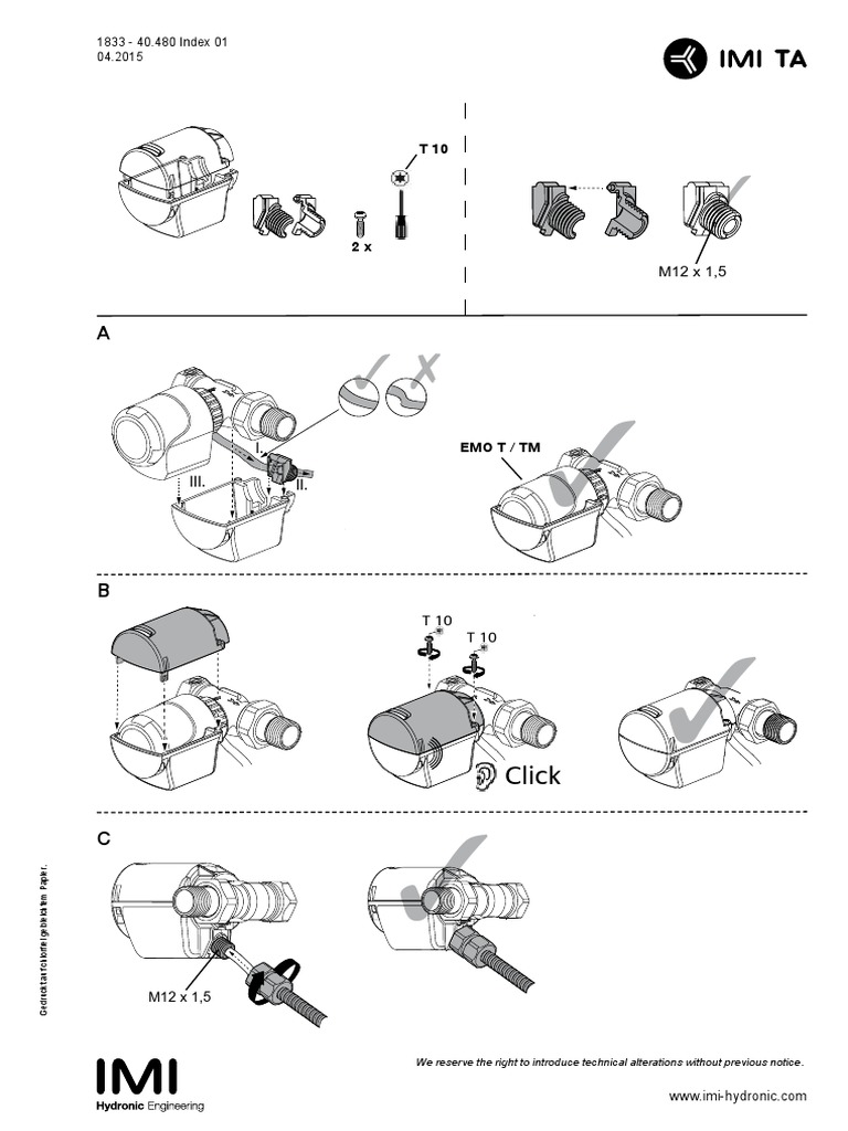 EMO-T - TM Cover Instr | PDF