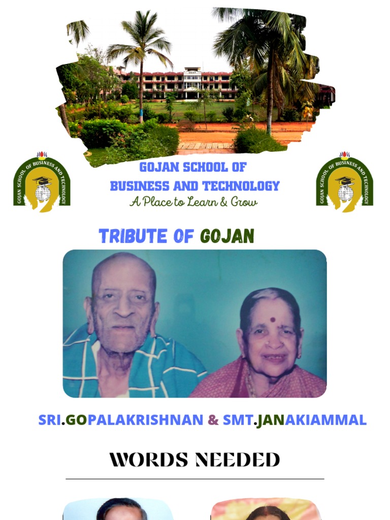 Gojan Presentation | PDF