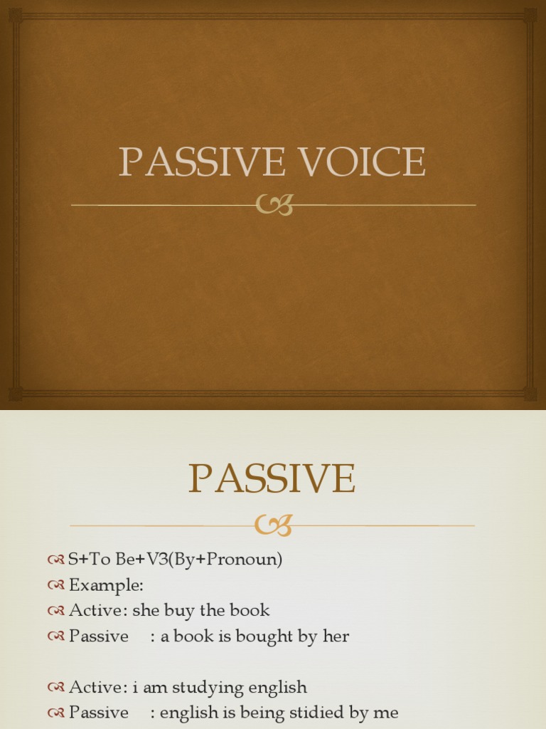 A Comprehensive Guide to the Passive Voice: Forms, Examples, and Usage ...