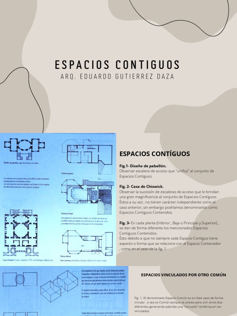 Espacios Contiguos | PDF