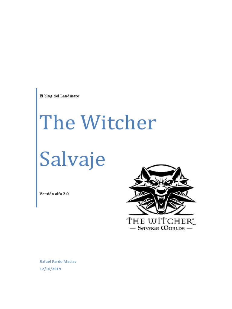 Bestiario de The Witcher 3 | PDF | Derecho | Historia