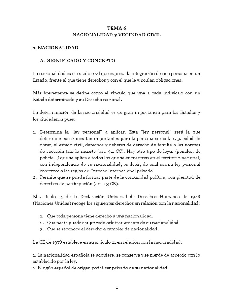 Solicitud de Nacionalidad Española | PDF | Nacionalidad | Gobierno y ...