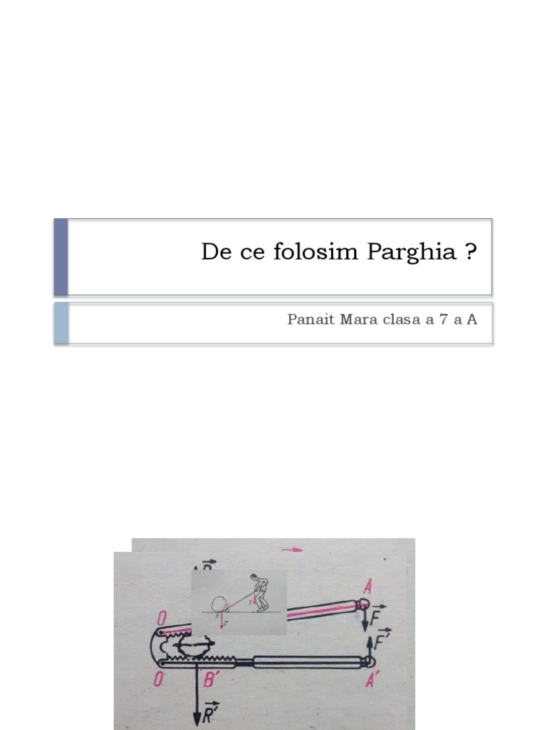 De Ce Folosim Parghia | PDF