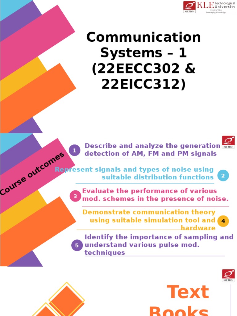 Unit1 - Introduction | PDF | Modulation | Telecommunications
