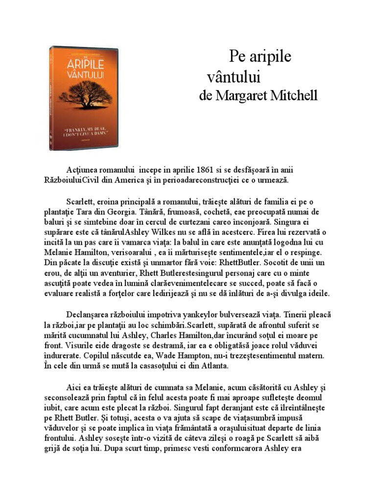 Pe Aripile Vântului | PDF