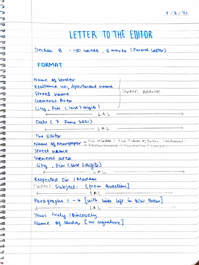 English Writing Notes | PDF