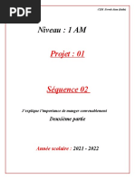 2AM SEQUENCE 1 Projet 1 Par KH Oula | PDF | Le Petit Chaperon rouge | Verbe