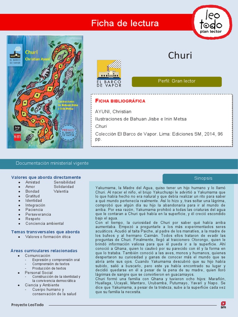Churi Ficha LeoTodo | PDF