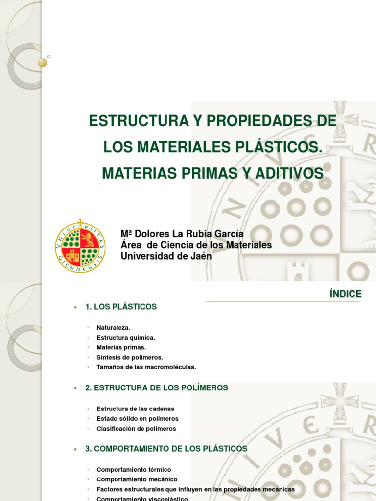 Tema 5. Materiales Plasticos | PDF | Polímeros | Elastómero