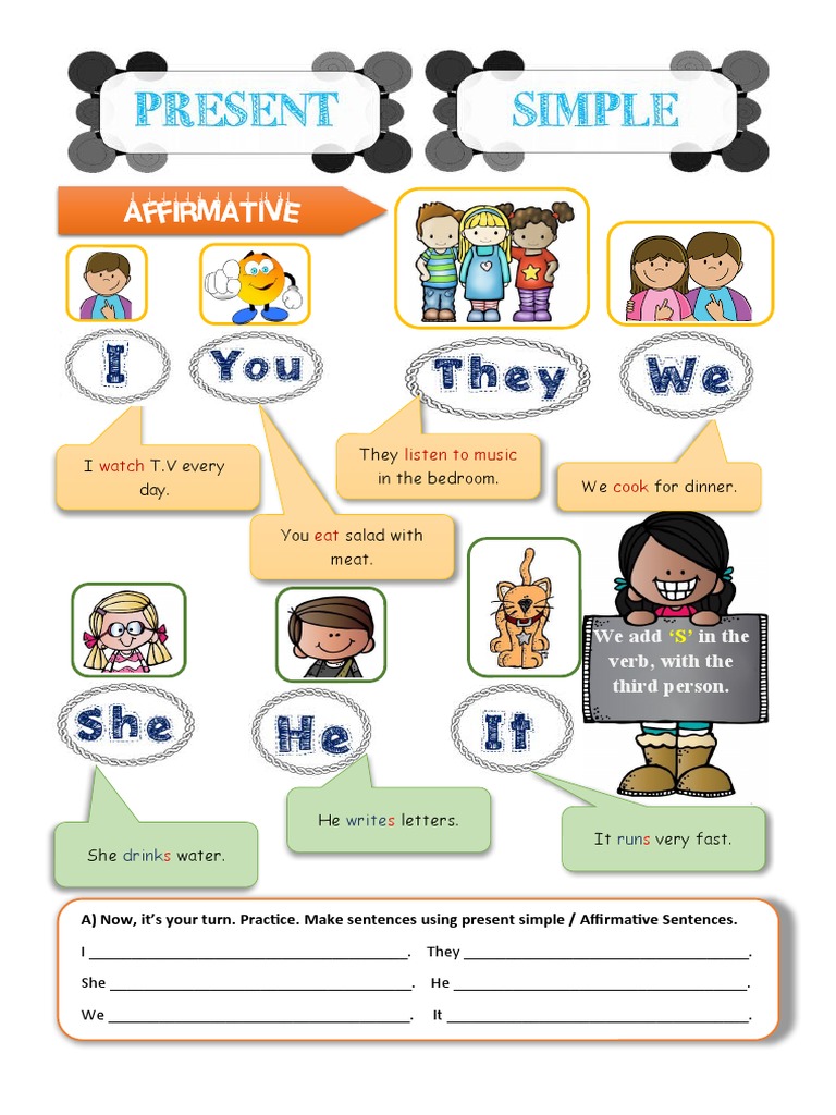 Explanations For Simple Present | PDF | Linguistics | Grammar