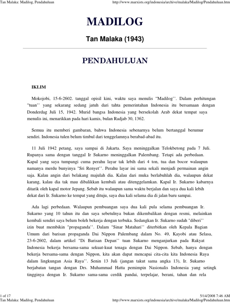 Madilog Pdf