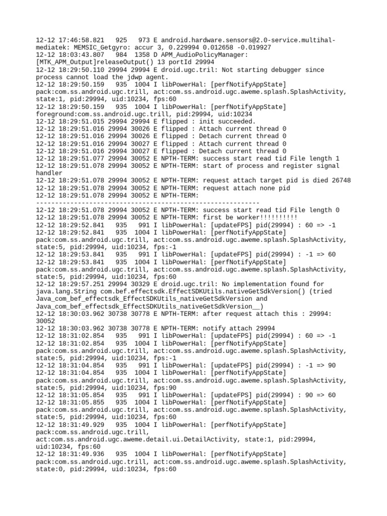 Log | PDF | Computer Architecture | Computer Programming