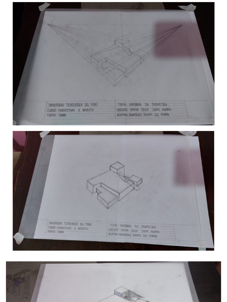 Lamina 9 - Sombras en Isometria. | PDF