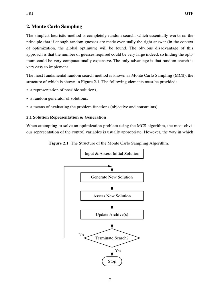 5 R 1 Montecarlo Sampling Pdf Mathematical Optimization Monte