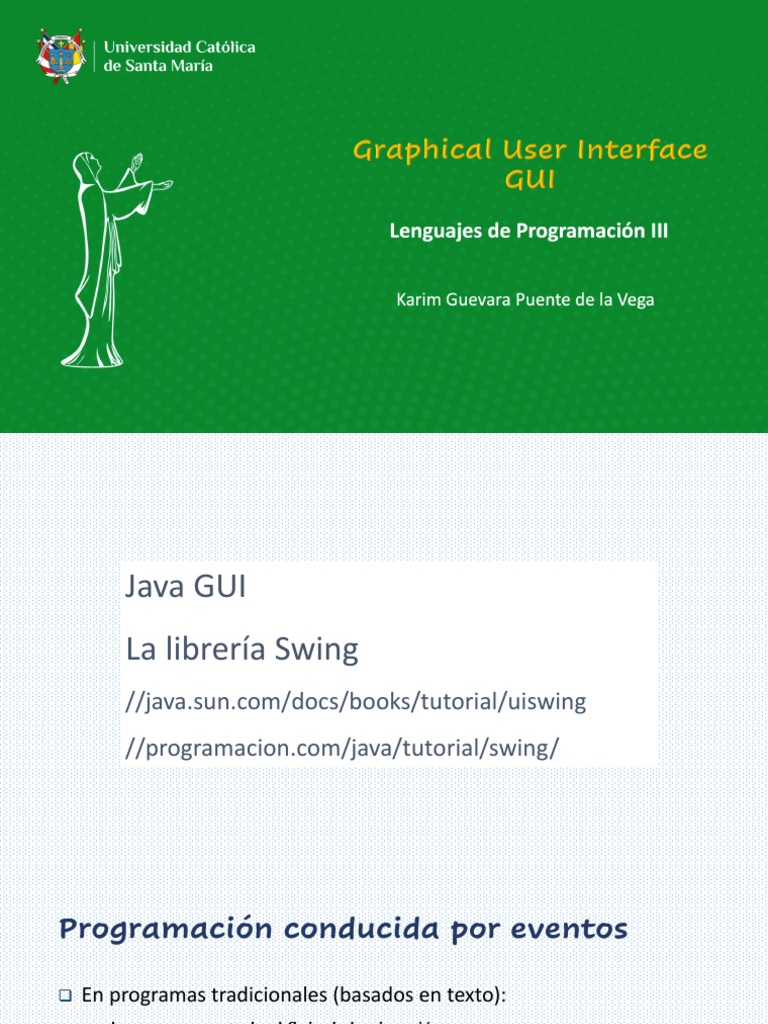 Graphical User Interface | PDF | Java (lenguaje de programación ... Graphical User Interface | PDF | Java (lenguaje de programación ...