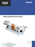Allweiler NTT Series Pump Overview | PDF | Pump | Screw