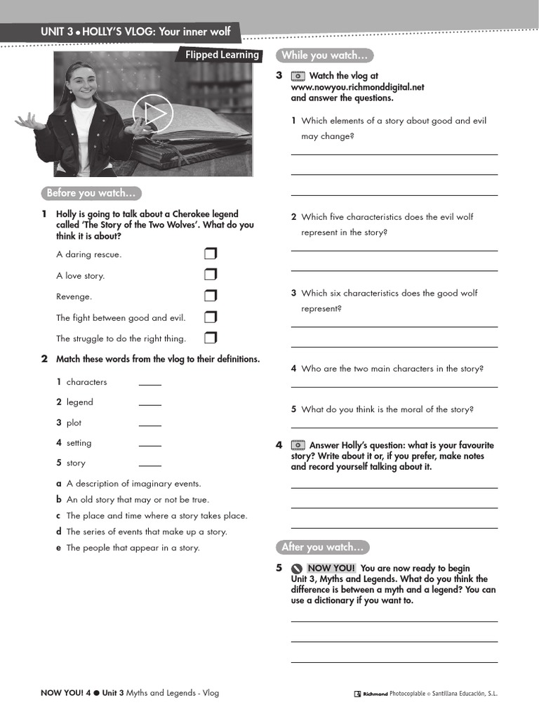 Unit3 Flipped Worksheet | PDF