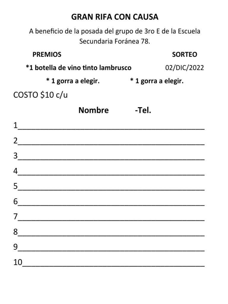 GRAN RIFA 3ro E | PDF