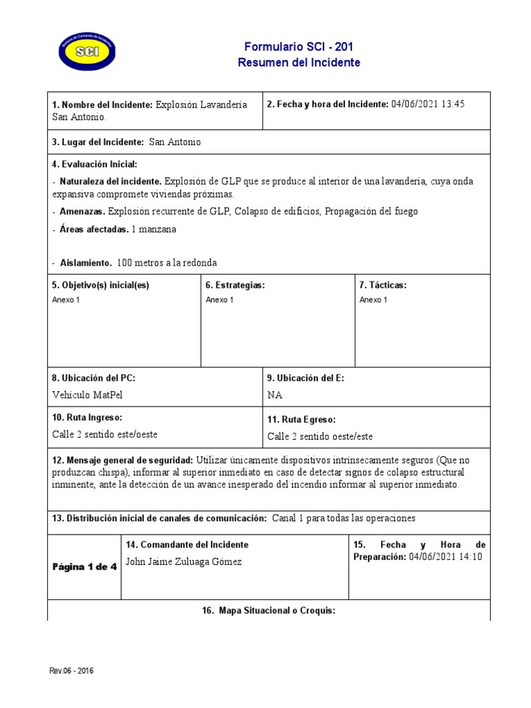Sci - 201 Formulario | PDF | Operaciones militares | Conflictos