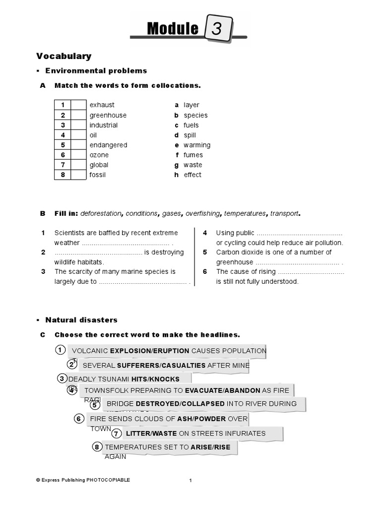 03 OnScreen B2 Module 3 | PDF | Sharks | Natural Environment