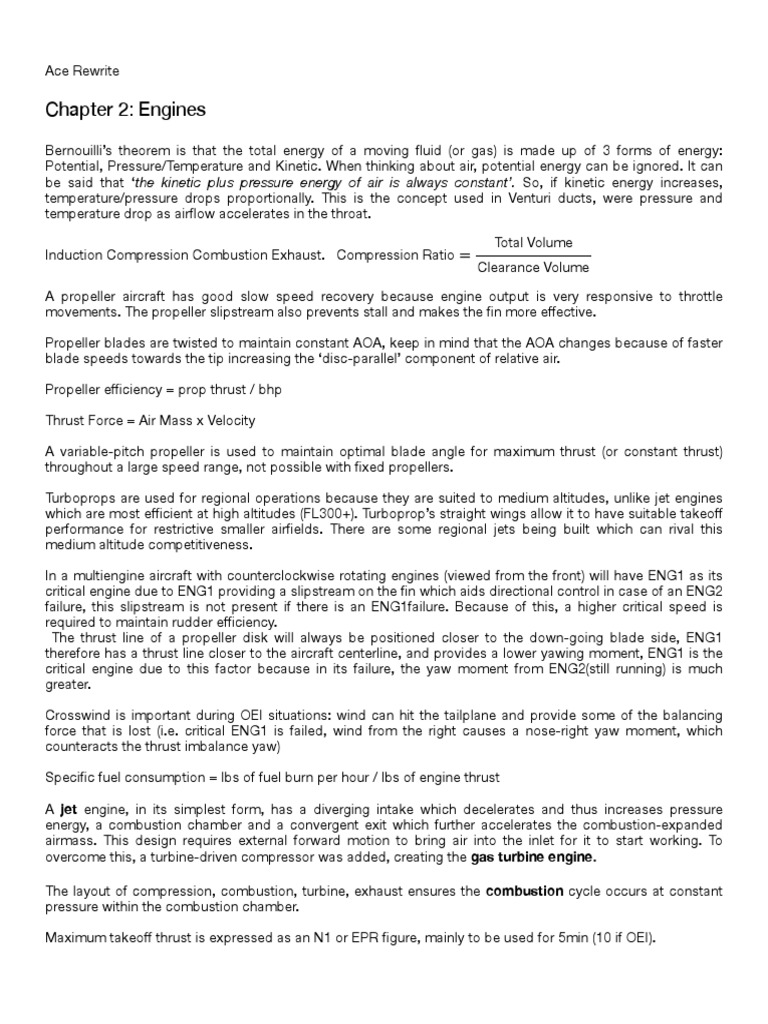 Chapter 2 Engines | PDF | Jet Engine | Engines