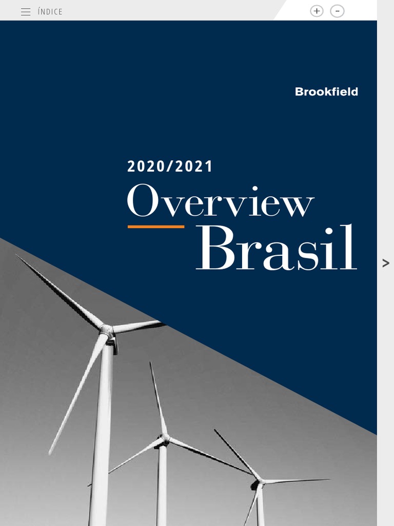 Brookfield Overview Brasil 2020-2021 | PDF | Brasil | Investimentos