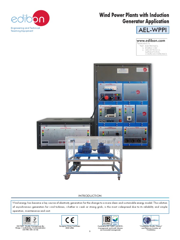 Ael Wppi | PDF | Electric Generator | Wind Power