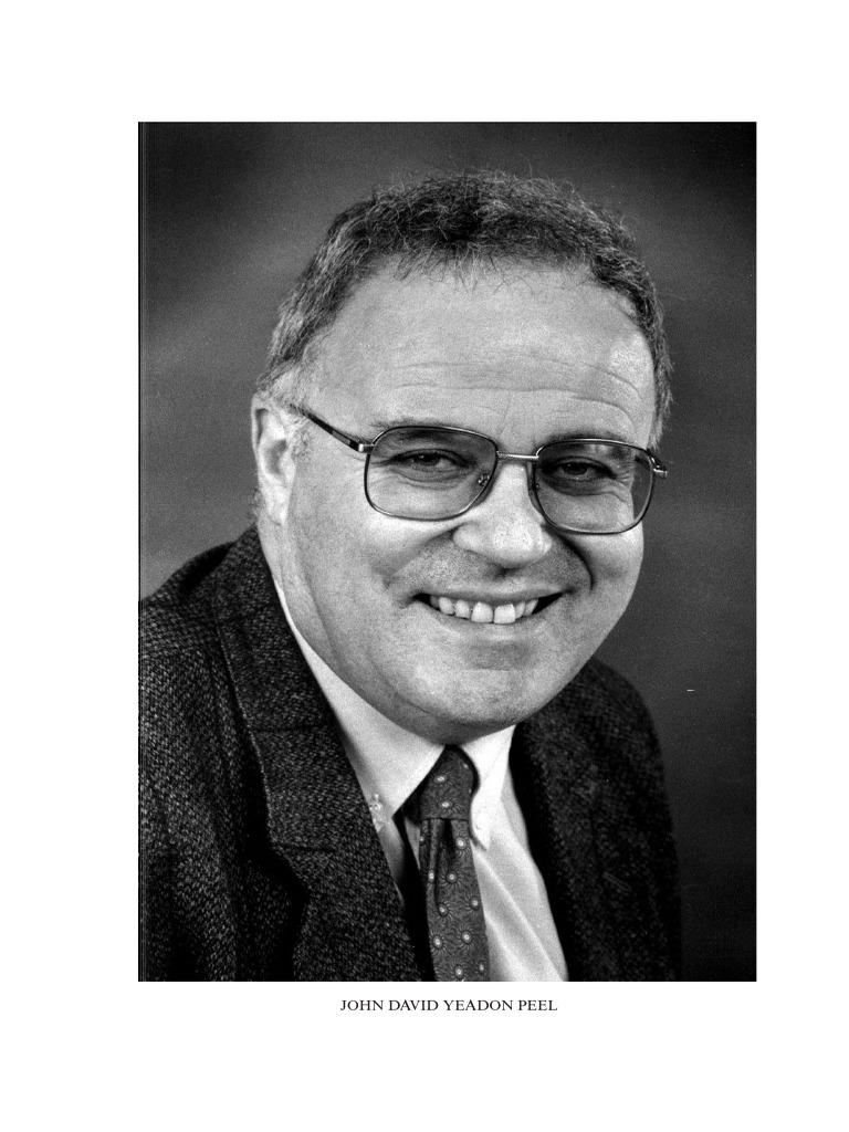 John David Yeadon Peel - 1941-2015pdf | PDF