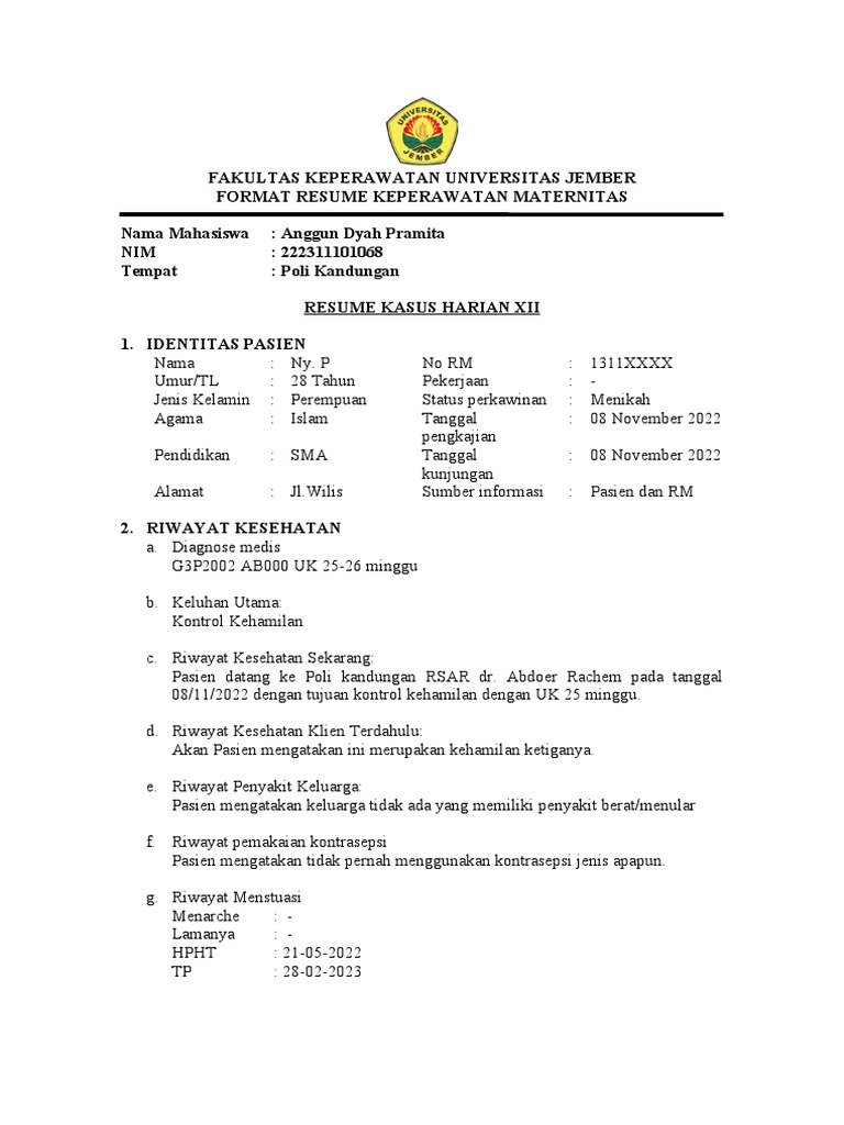 Resume Poli 12 | PDF