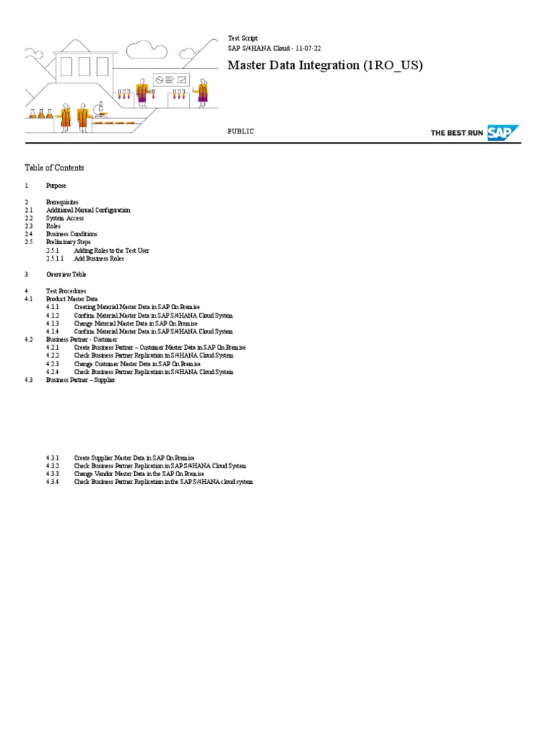 Sap Data Replication Customer Master Pdf Cloud Computing System