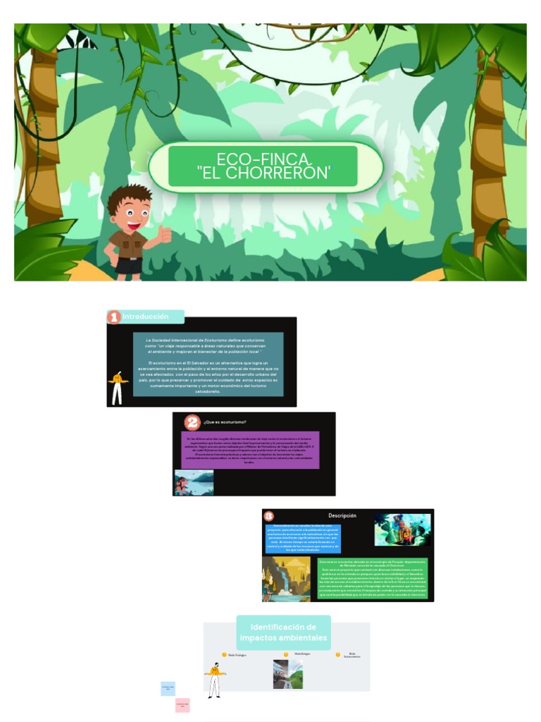 Eco-Finca ''El Chorrerón' | PDF | Turismo | Agua